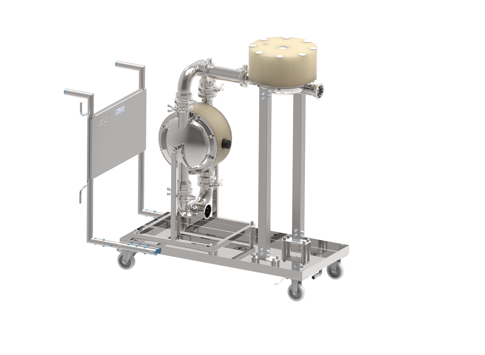 Sanitary & Industrial Trolleys - Tapflo Gulf